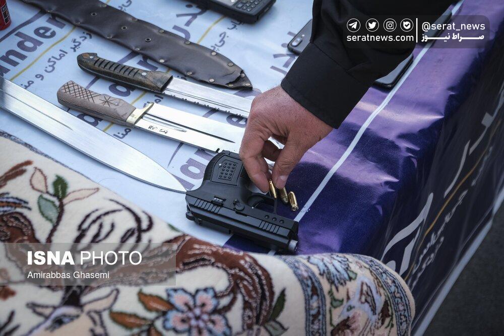 تصاویر سارقان و زورگیران خطرناک در دام پلیس آگاهی تهران